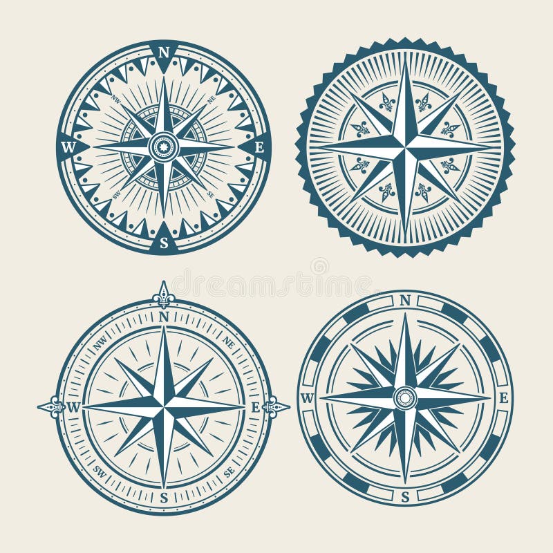 Compass Logo stock vector. Illustration of structure - 19292599