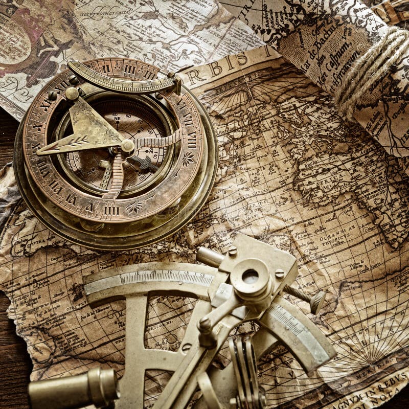 Vintage marine still life stock image. Image of manuscript - 37608995