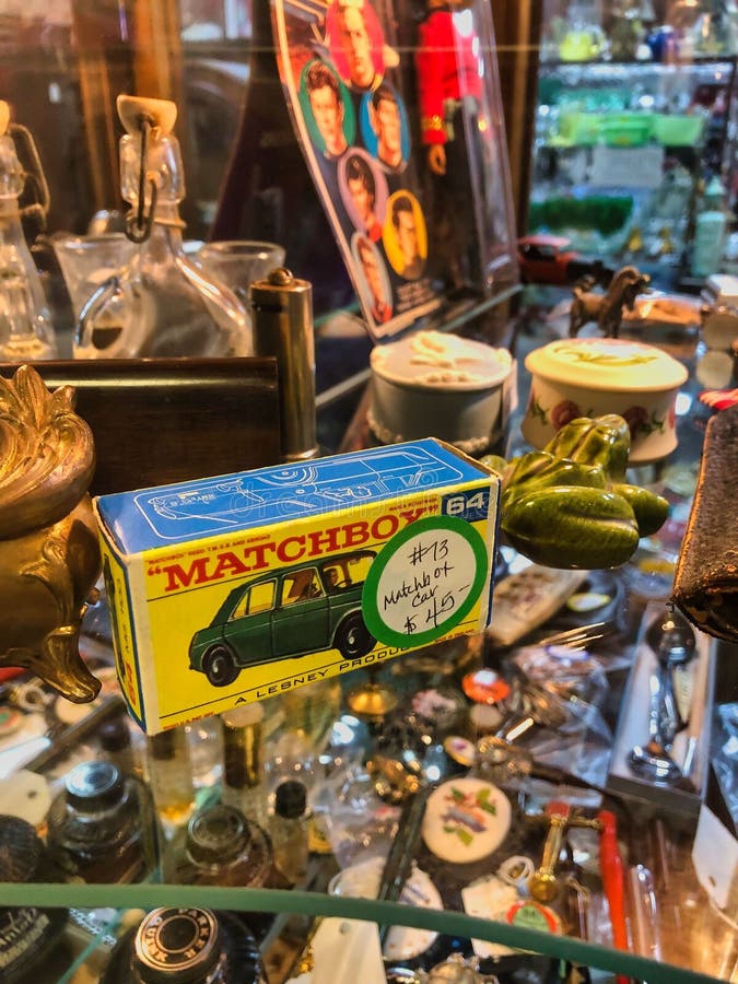 Vintage Matchbox Car editorial photo. Image of items - 352475436