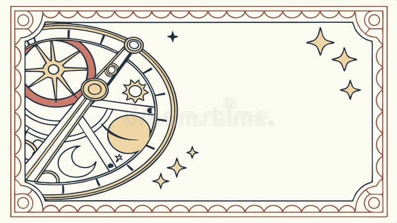 Vintage Mechanical Clockwork and Gears Design Element with Decorative ...