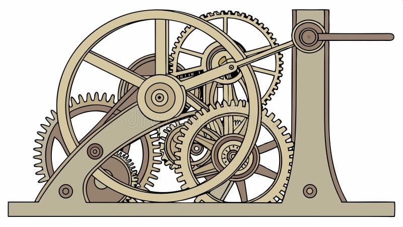 Vintage Mechanical Gears and Cogs, Industrial Design and Retro ...