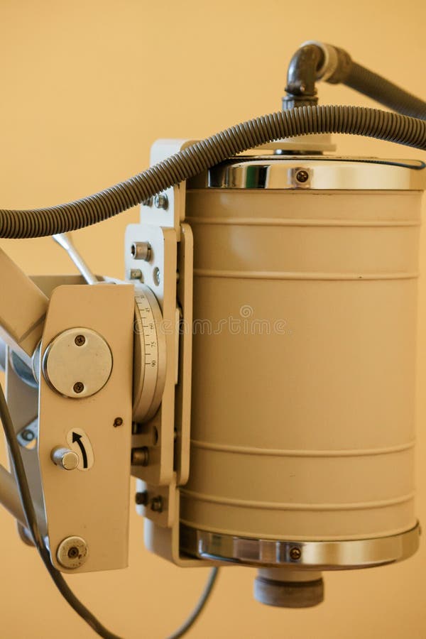 Vintage Medical X-ray Machine Close-up Stock Image - Image of equipment ...