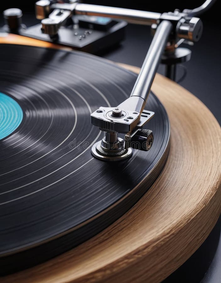 Vintage Melodies: Captivating Classic Record Player Stock Illustration ...