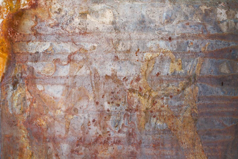 A vintage metal board stock image. Image of background - 111947239