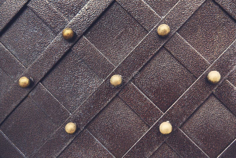 Vintage Metallic Pattern. Decorative Checkered Elements Stock Photo ...