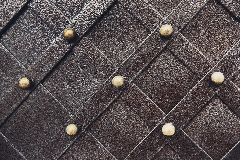 Vintage Metallic Pattern. Decorative Checkered Elements Stock Photo ...