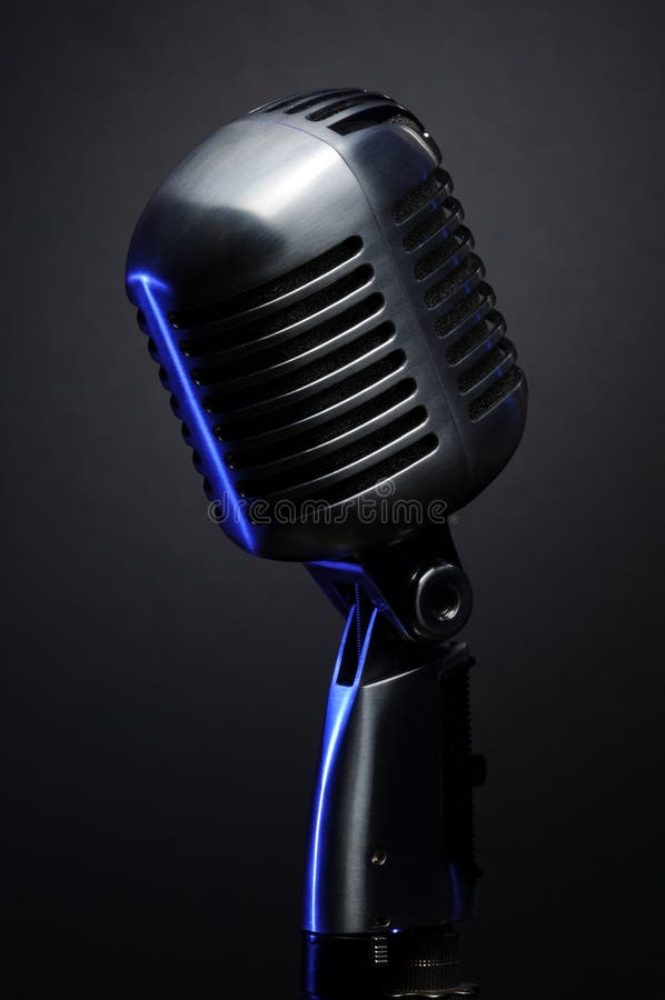 7+ Vintage microphone blue Free Stock Photos - StockFreeImages