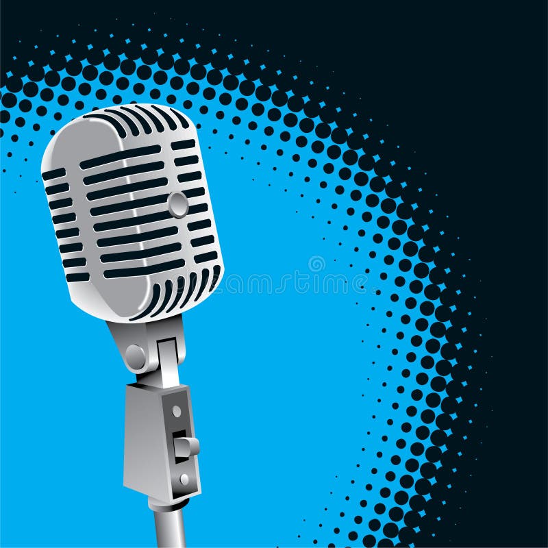 7+ Vintage microphone blue Free Stock Photos - StockFreeImages