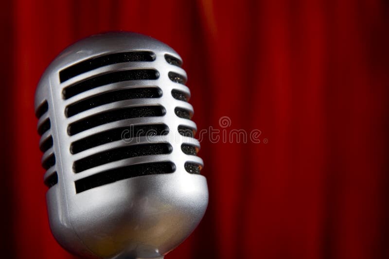 Vintage Microphone stock image. Image of obsolete, vintage - 9075873