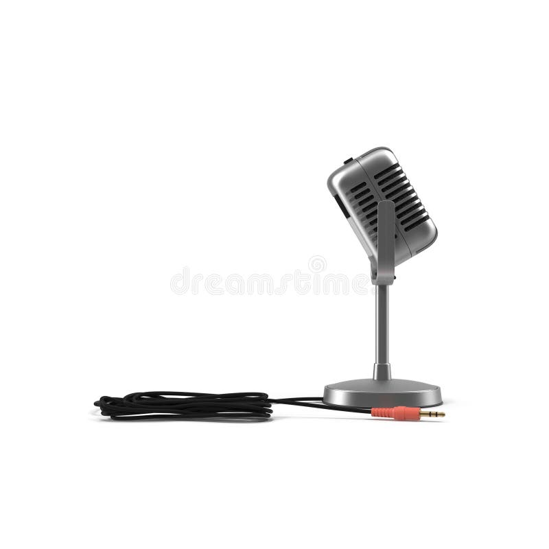 Microphone Side View Stock Illustrations – 175 Microphone Side View ...