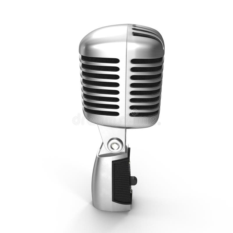 Microphone Side View Stock Illustrations – 194 Microphone Side View ...
