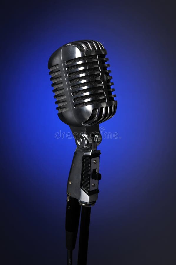 7+ Vintage microphone blue Free Stock Photos - StockFreeImages