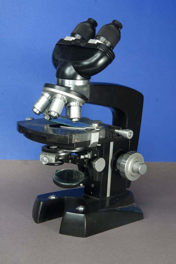 Vintage microscope stock image. Image of biology, alchemy - 63839101