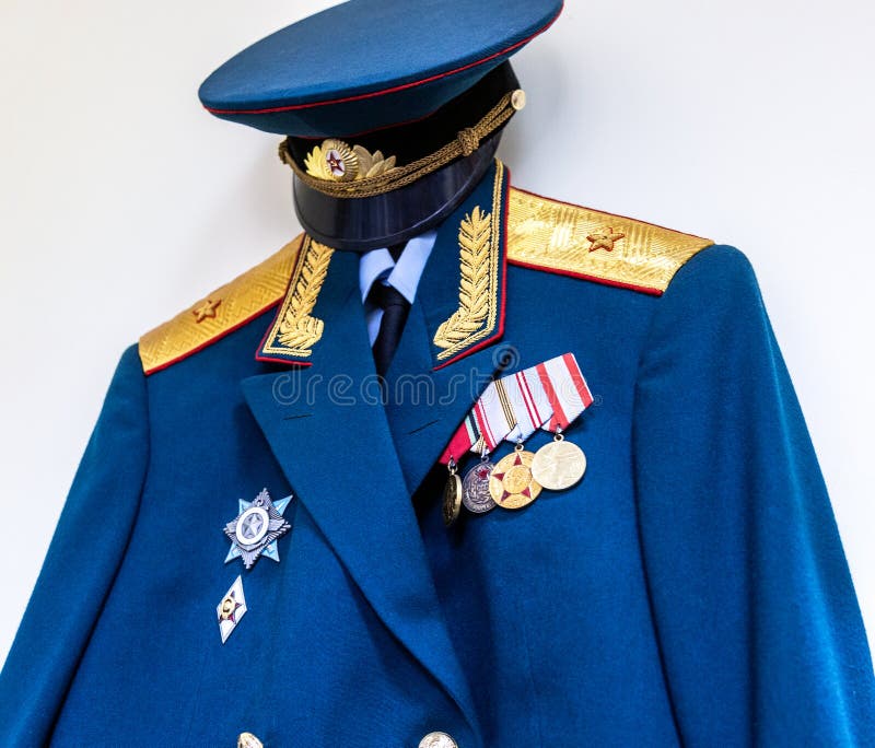 Vintage Military Uniform of the Soviet Major General Editorial Image ...