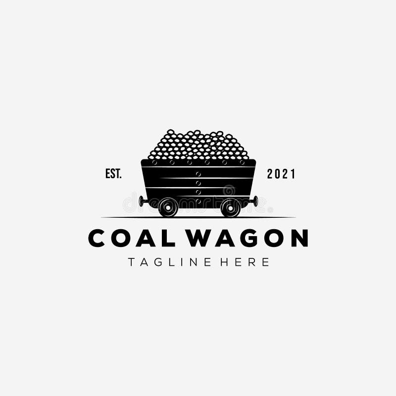Vintage Minage Wagon Logo Vectoriel Illustration Design Illustration de ...