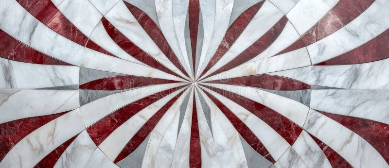 A Vintage Mosaic Design Featuring a Grey Abstract Marble Background ...