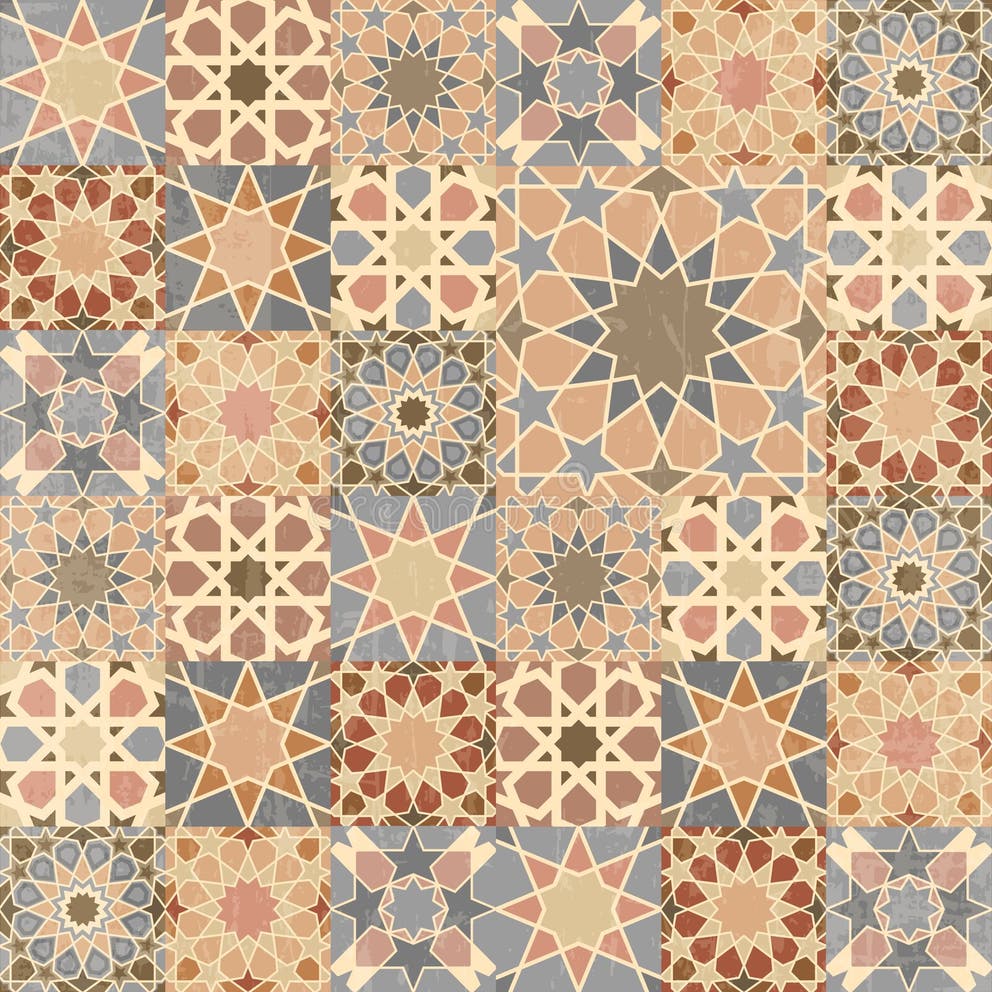 Vintage Tile Design Stock Illustrations – 624,196 Vintage Tile Design ...