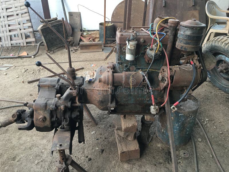 Vintage Motor Engine stock image. Image of electric, detail - 87611163