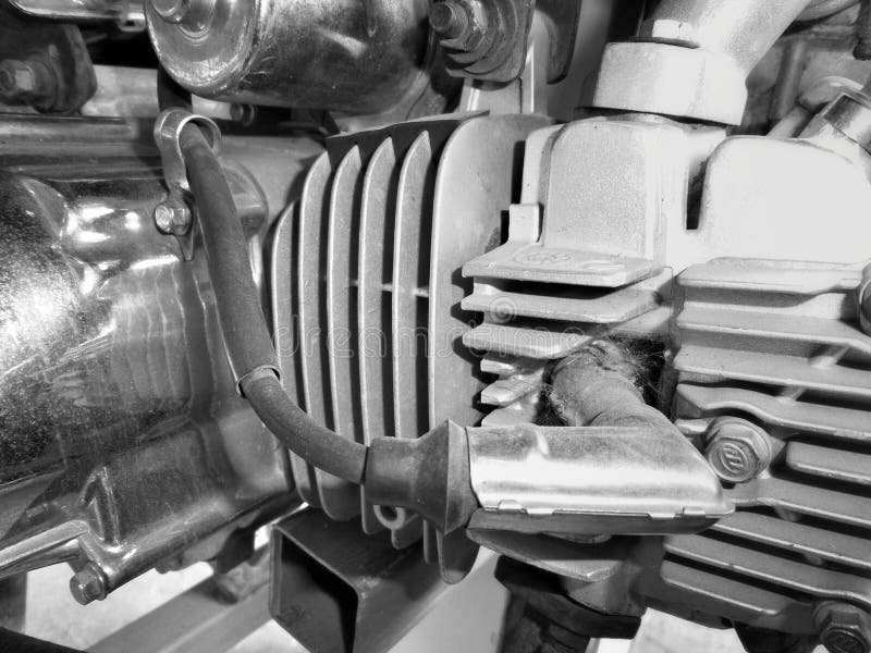 Vintage motorcycle engine stock photo. Image of retro - 37512720