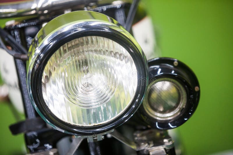 Vintage Motorcycle Headlight Stock Photos - Download 1,974 Royalty Free ...