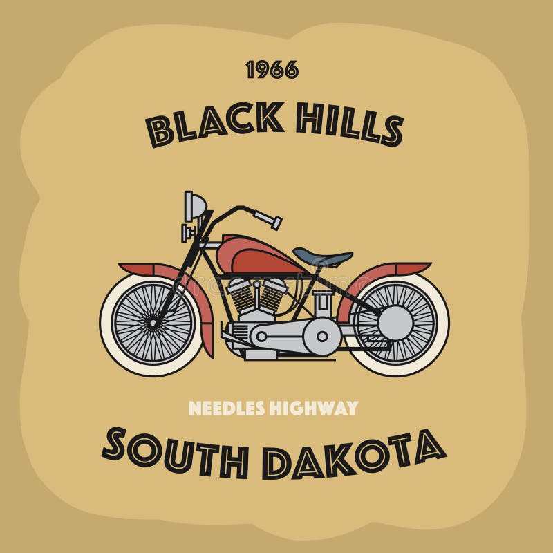 Vintage Motorcycle label stock vector. Illustration of ride - 59491577