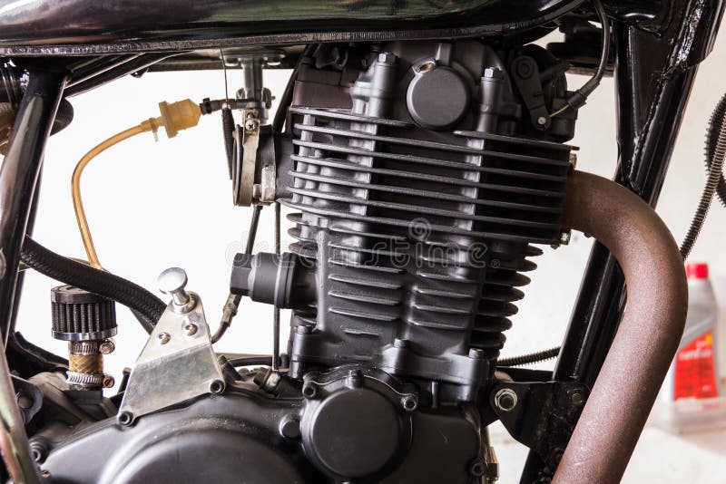 Vintage Motorcycle machine stock image. Image of sport - 46395537