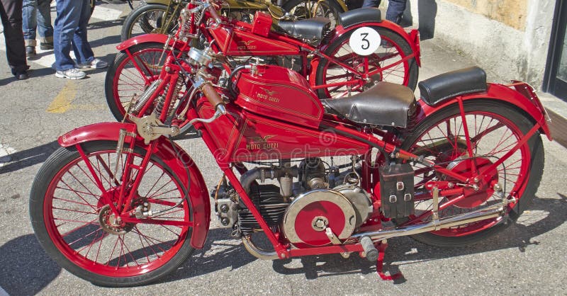 Vintage motorcycle editorial photography. Image of italy - 44502877