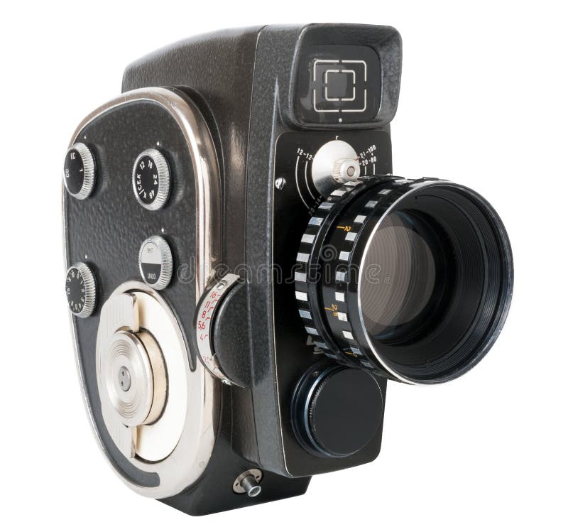 Old Movie Camera stock image. Image of antique, cinematography - 16775175