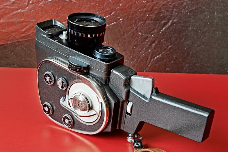 Vintage movie camera stock photo. Image of exposure, antique - 38120014