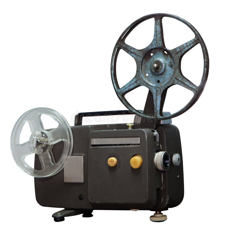 Retro 16mm Film Projector stock photo. Image of movie, reel - 557824