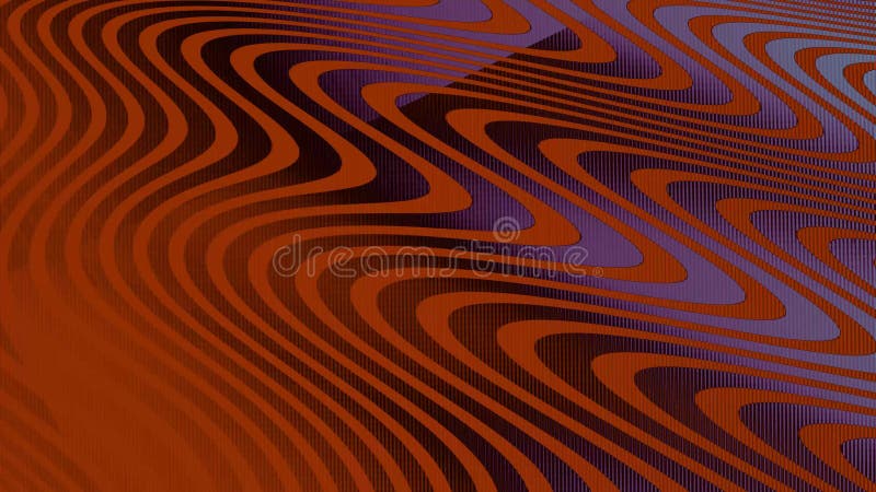 A Vintage Moving Pulsing Psychedelic Waveform Waves Contrast Colorful ...