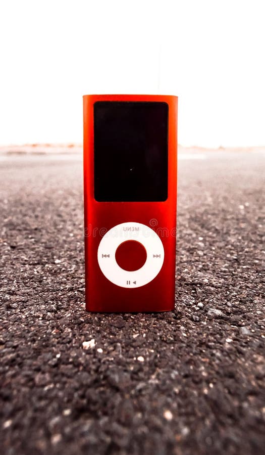 Vintage MP3 Music Player stock image. Image of ipod - 244150353