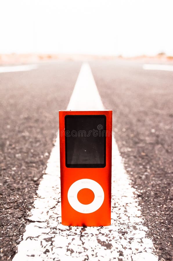 Vintage MP3 Music Player stock image. Image of apple - 48241193