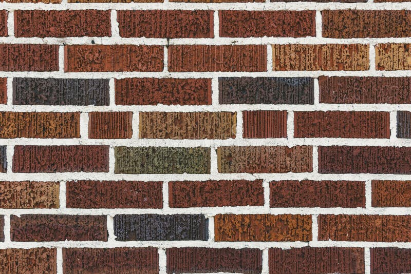 Vintage Multi Color Red Brick Wall Background Texture Backdrop Stock ...