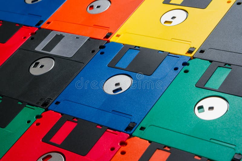 Colored floppy disk stock image. Image of magnetic, storage - 22679319