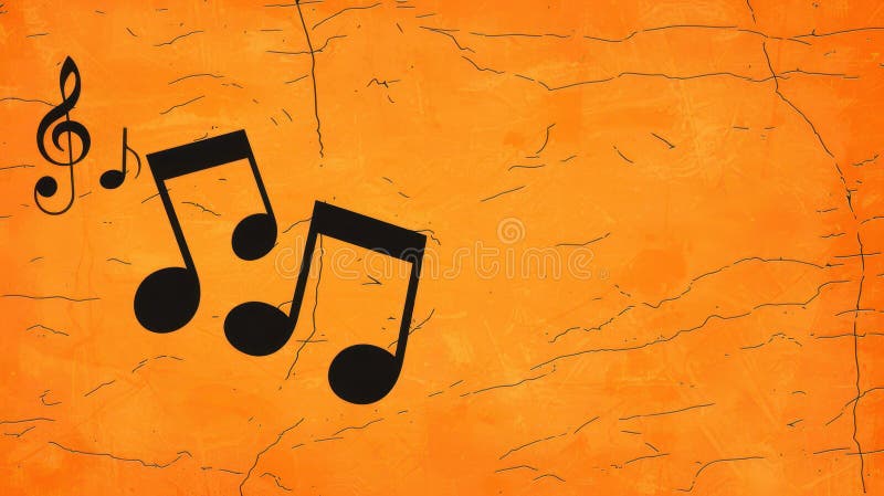 Vintage Music Backdrop with Abstract Retro Grunge Elements Stock ...