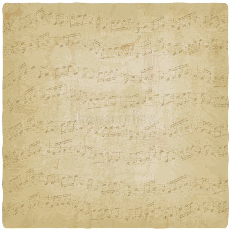 Music Manuscript Background Stock Illustrations – 603 Music Manuscript ...