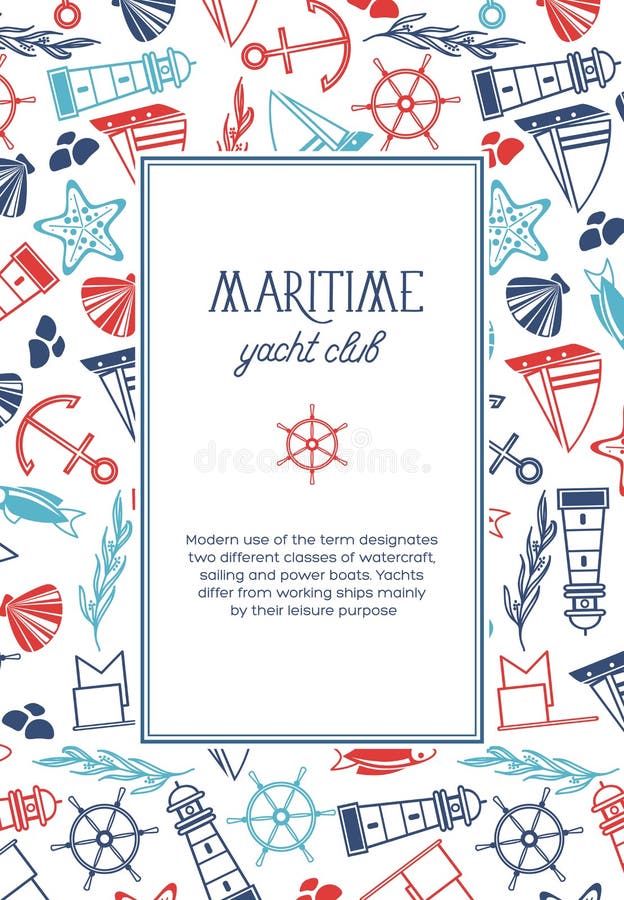 Nautical Light stock illustration. Illustration of gull - 17080014