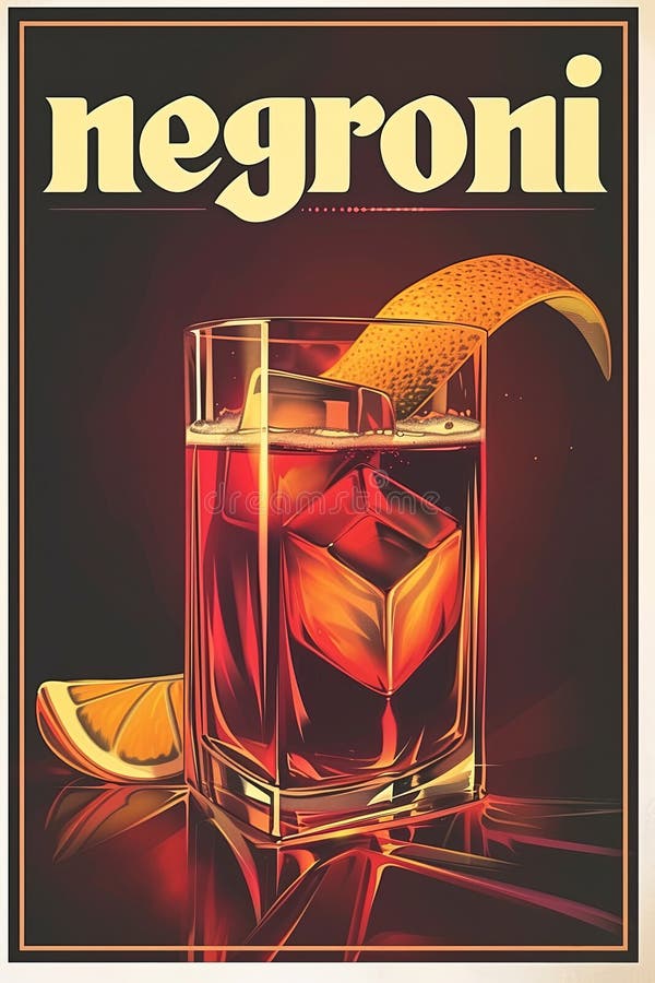 Negroni Poster Stock Illustrations – 118 Negroni Poster Stock ...