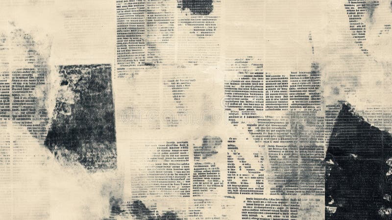 Vintage Newspaper Halftone Pattern As a Unique Texture Stock ...