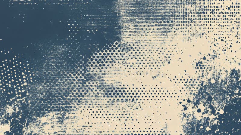 Vintage Newspaper Halftone Pattern Texture Background. Stock Image ...