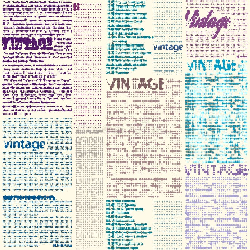 Newspaper pattern stock vector. Illustration of incline - 21753976