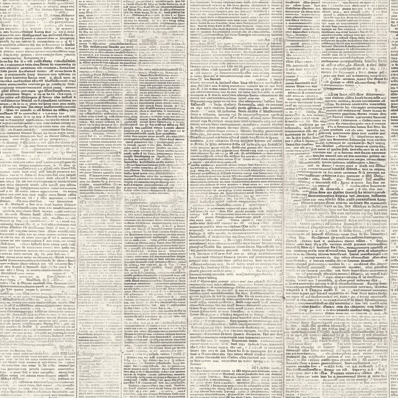 Vintage Newspaper Texture Background Stock Illustration - Illustration ...