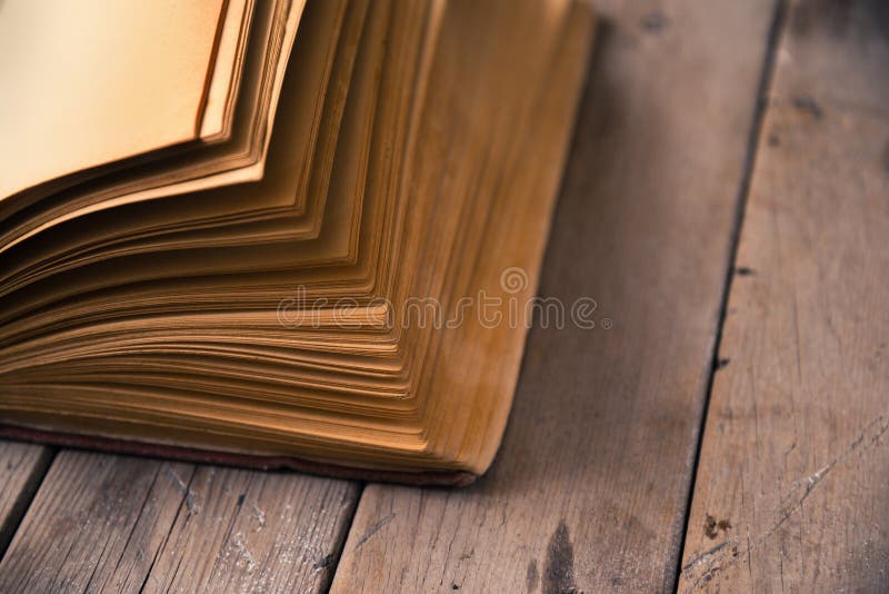 Vintage notebook, close-up stock image. Image of wooden - 37138665
