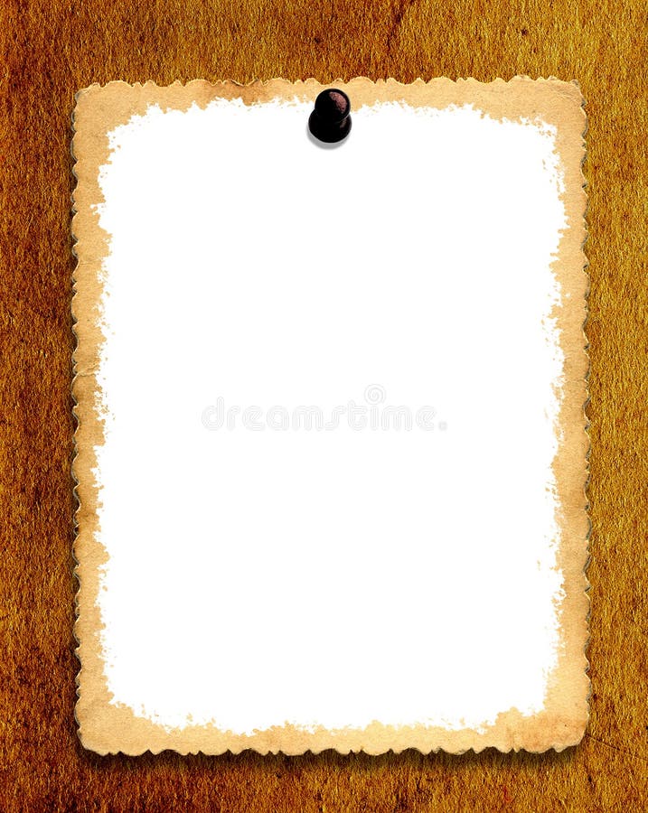 Vintage Notice Board stock image. Image of ancient, blank - 56484641