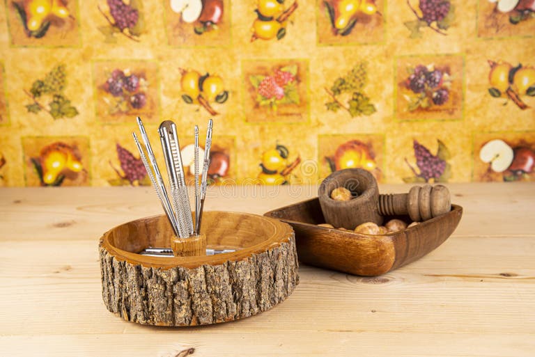 Vintage nut cracking tools stock photo. Image of brown - 372642586