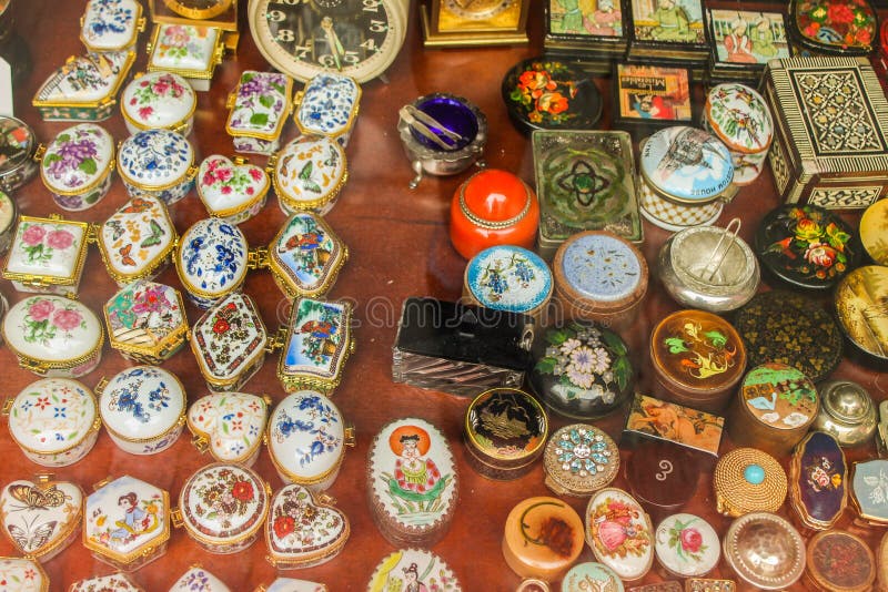 Vintage Objects Decoration Retro Colourful Stock Photo - Image of ...