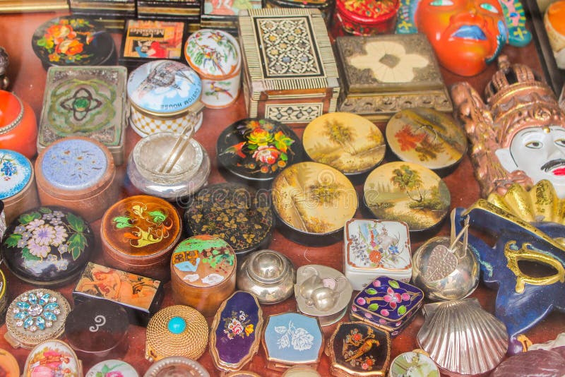 Vintage Objects Retro Wooden Isolated Design Editorial Photo - Image of ...