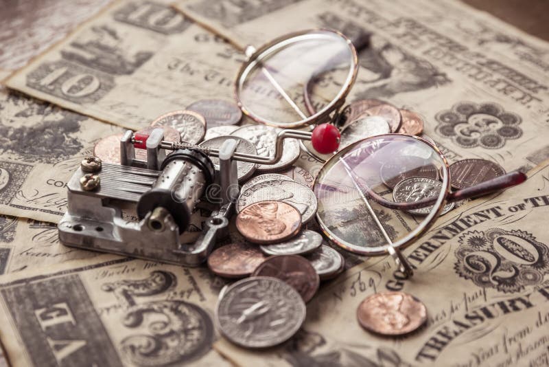 Original Great Vintage Objects Collection Stock Image - Image of ...