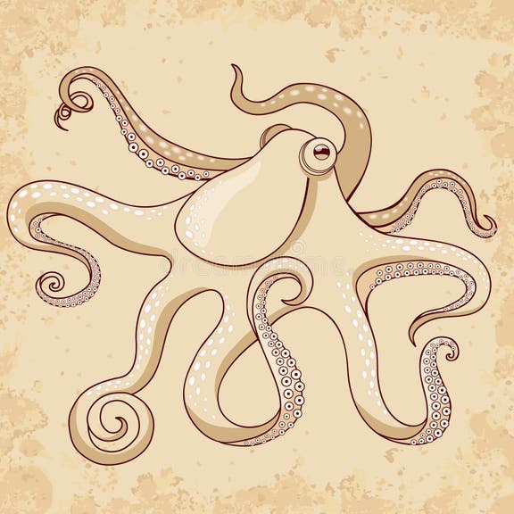 Vintage Octopus Stock Illustrations – 11,617 Vintage Octopus Stock ...